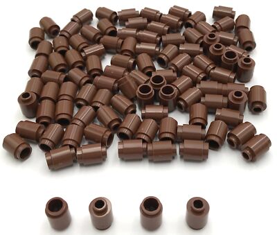 Lego 100 New Black Technic Axle and Pins Connector Perpendicular Double ...