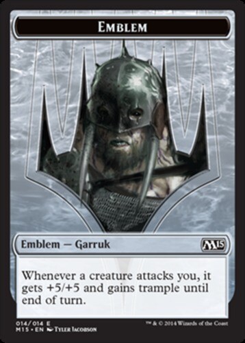 Emblem - Garruk NM, English MTG Magic 2015 (M15) | eBay