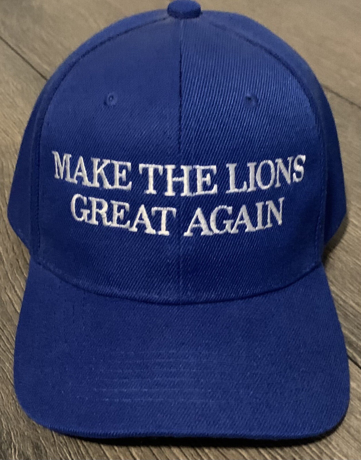 Detroit Lions Hat Cap MAKE THE LIONS GREAT AGAIN Embroidered Hat | eBay