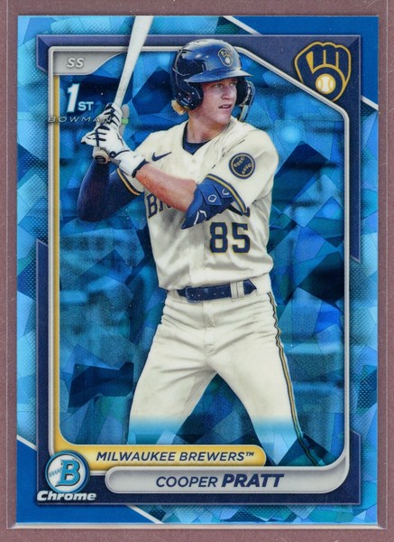 2024 Bowman Sapphire Edition - Chrome Prospects #BCP-137 Cooper Pratt ...