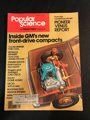 Popular Science Magazine Inside GM's New Front Drive April 1979 ...