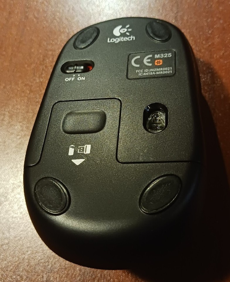 Logitech M325 Wireless Optical Compact Mouse with Unifying Receiver ...