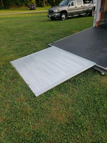 Enclosed Trailer ramp door extension 70"W x 60"L | eBay