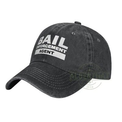 Bail Enforcement Agent Unisex Denim Hat Adjustable Baseball Cap | eBay