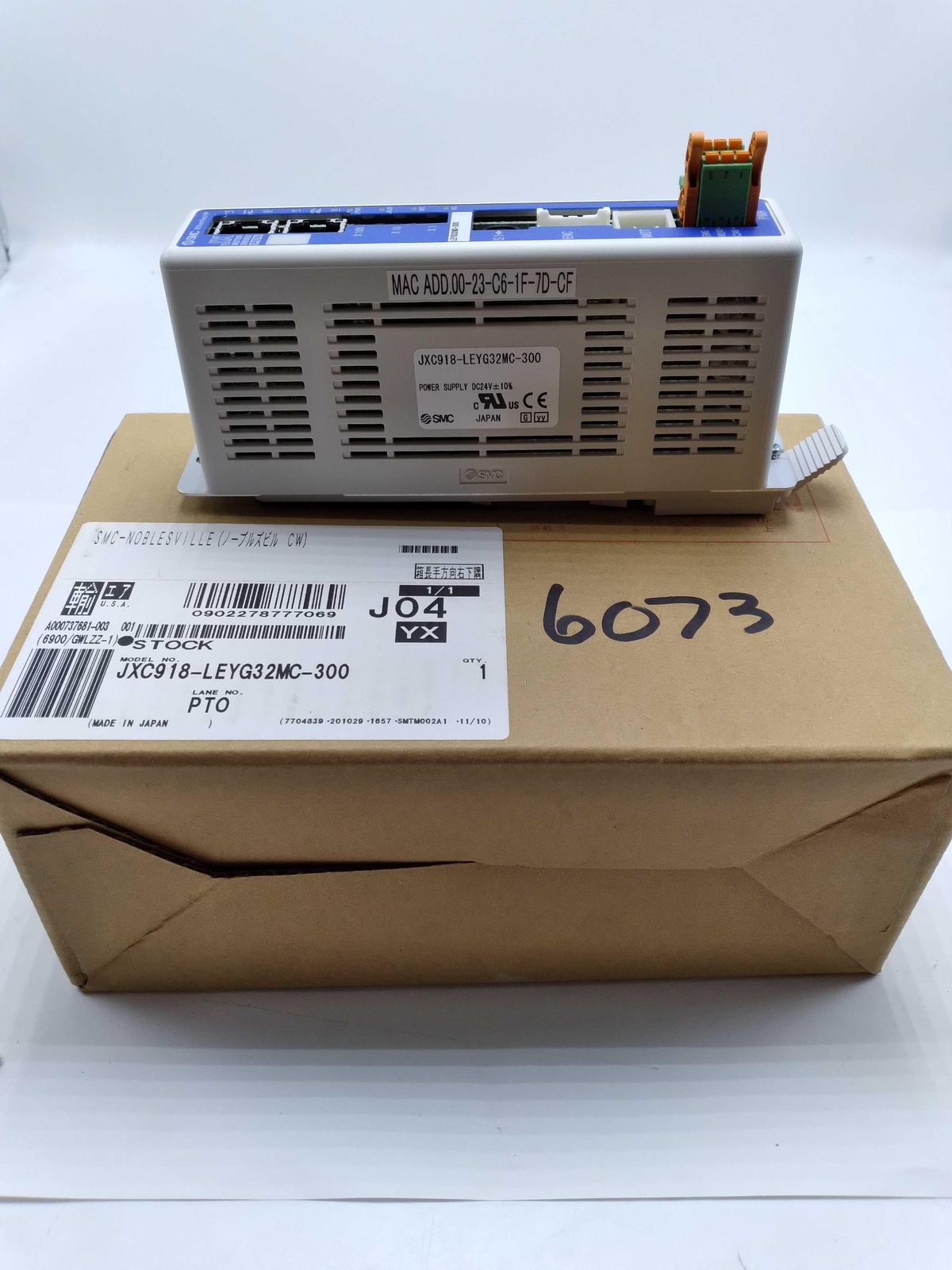 SMC JXC918-LEYG32MC-300 Ethernet/IP Direct Connect Electric Actuator ...