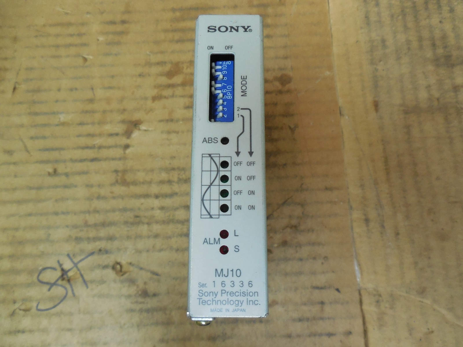 Sony Detector Position Feedback Digiruler MJ10 Used | eBay