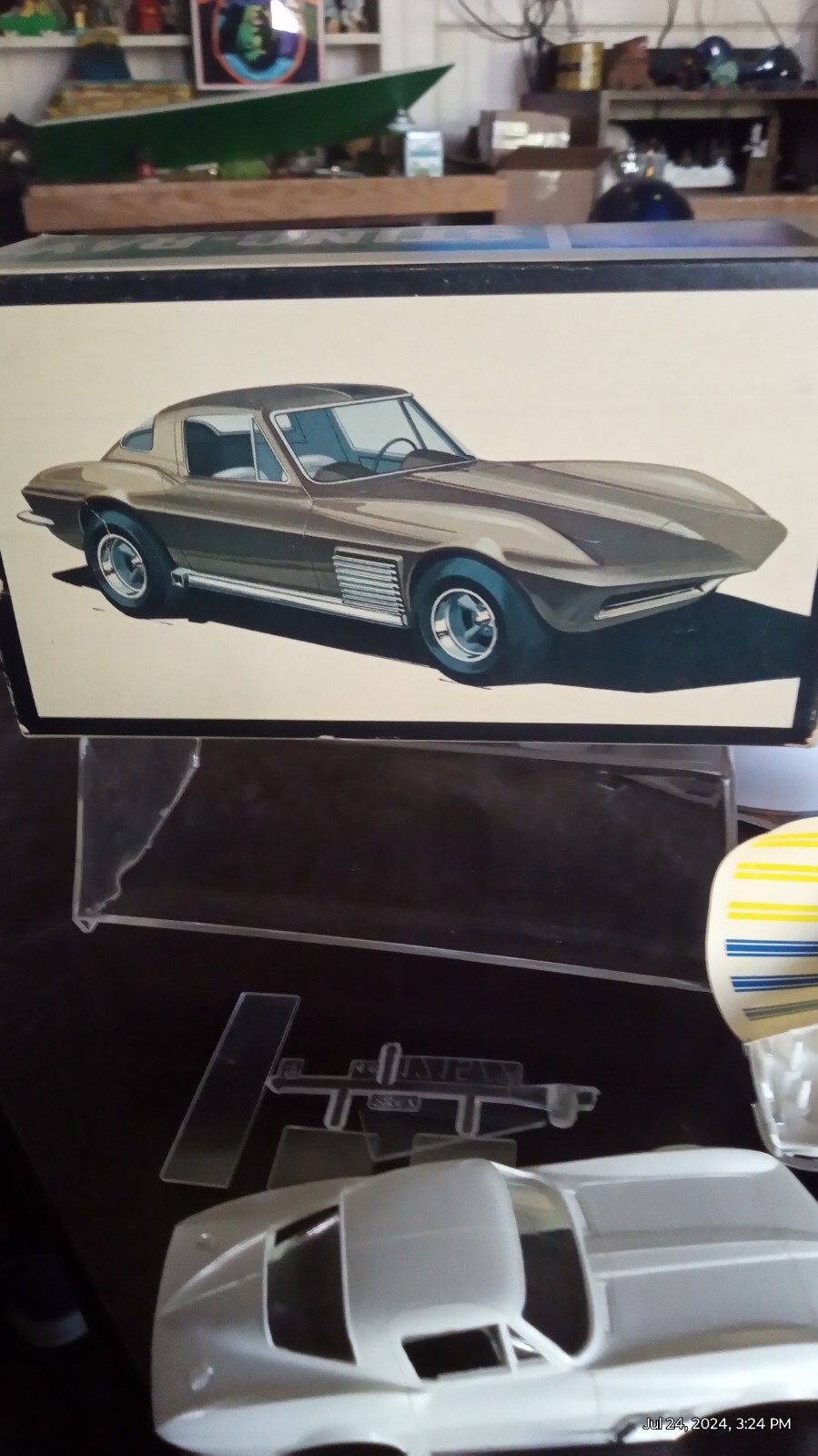 Vintage 1963 Corvette Sting-Ray AMT 1/43 CUSTOMIZING KIT | eBay