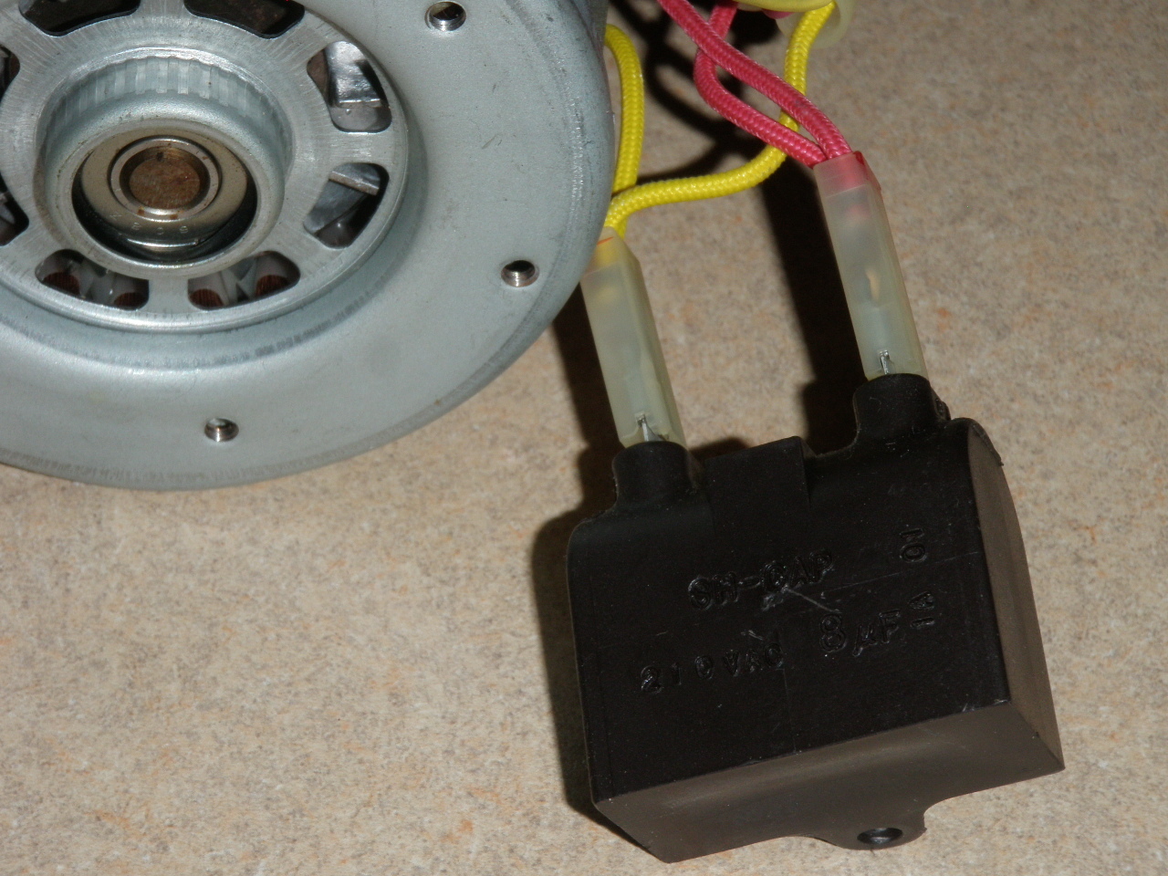 Hitachi Bread Machine Motor & Capacitor for HB-B100 HB-B101 HB-B201 HB ...