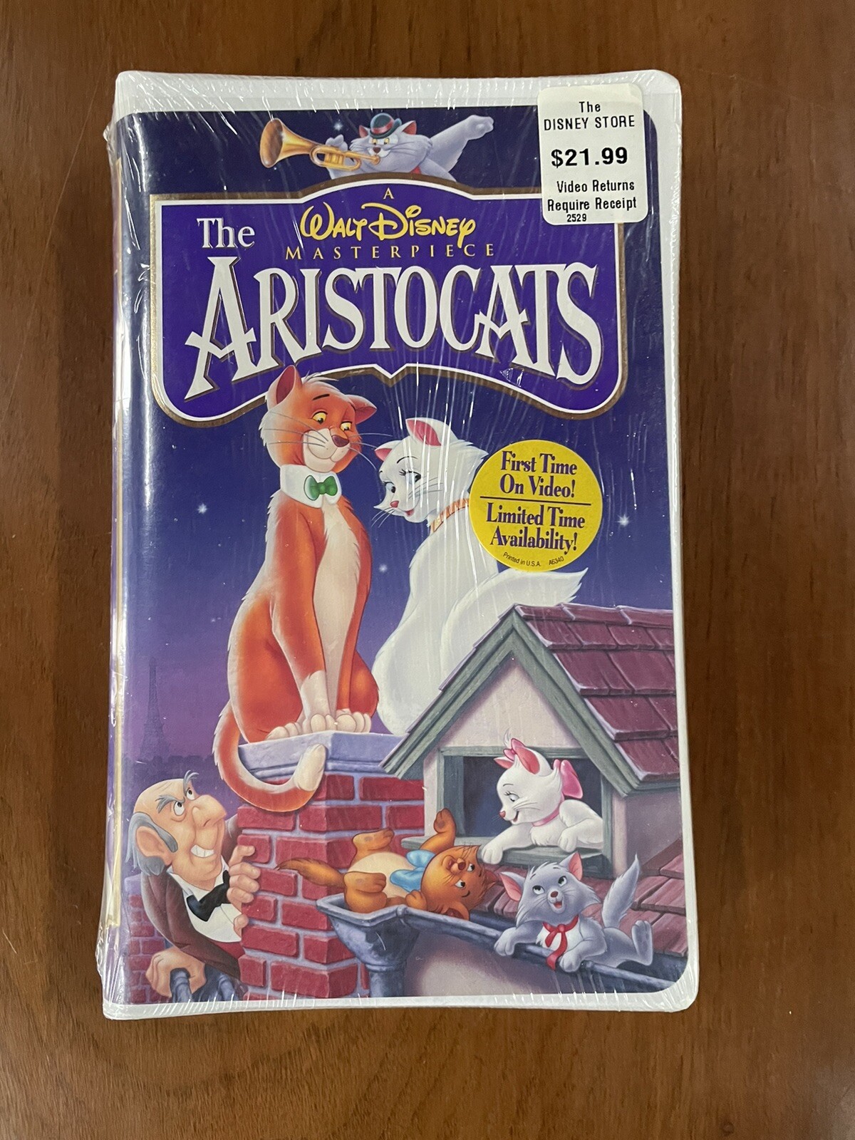 The Aristocats Vhs 1996