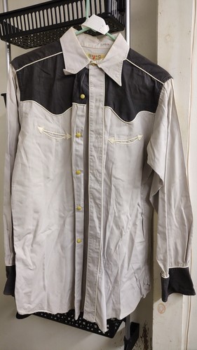 CLASSIC VTG H BAR C California RANCH WEAR Men Embroidered Fringed ...