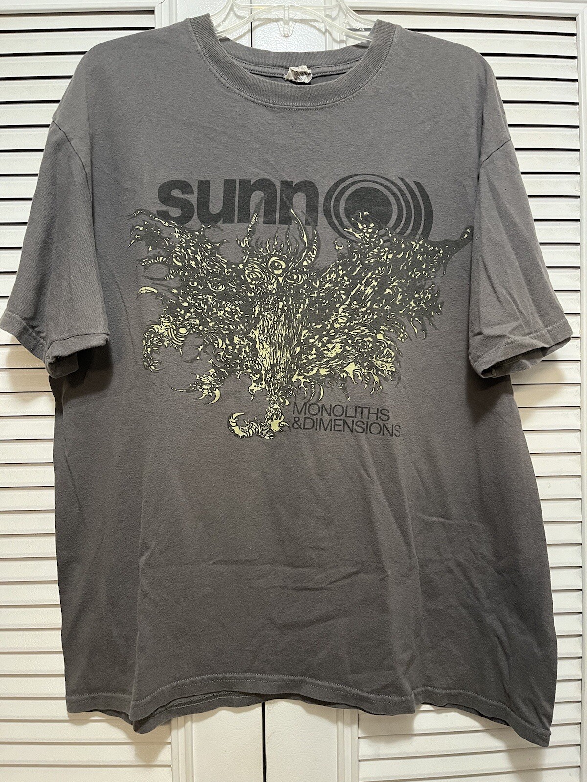 Sunn 0))) “Monoliths & Dimensions” Spectral tour tee … - Gem