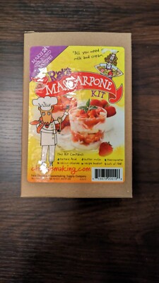 Ricky's Cheese Making Kit Marscapone | eBay