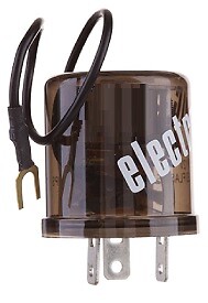 6 Volt 3-Prong Electronic LED Turn Signal Flasher Relay, Positive ...