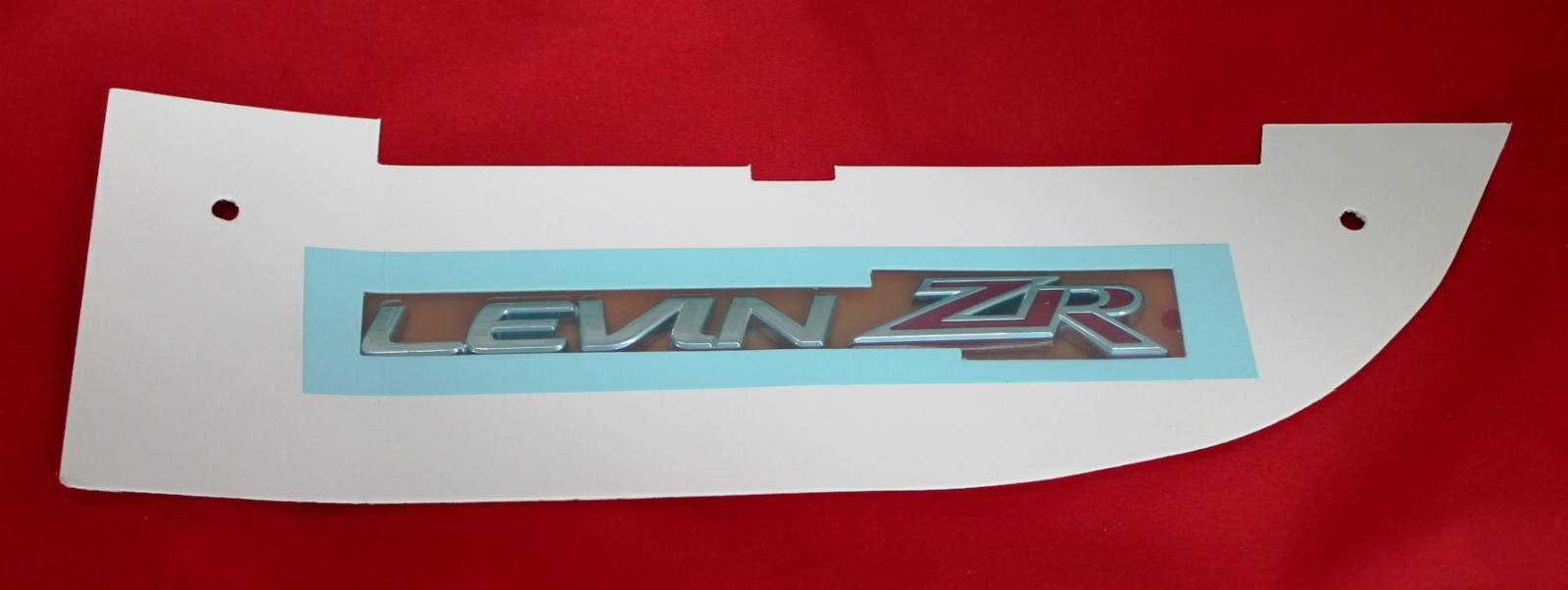 TOYOTA COROLLA LEVIN ZR BADGE ZRE182 FROM AUG 12 NEW GENUINE STICK ON ...