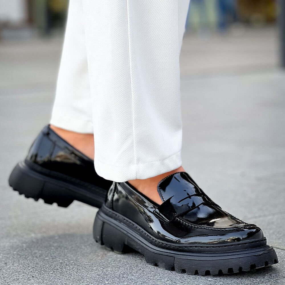 Men's Dress Shoes Classic Loafer Shoe Patent Leather Wedding Men's Dress Shoes Classic Loafer Shoe Patent Leather Wedding