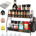 2-Tier Kitchen Countertop Organizer,Spice Rack,Cabinet Organizer Shelf ...