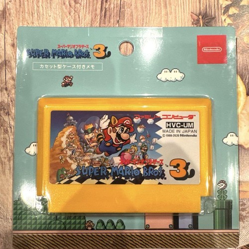 Nintendo Museum Famicom Cassettenotepad Super Mario | eBay