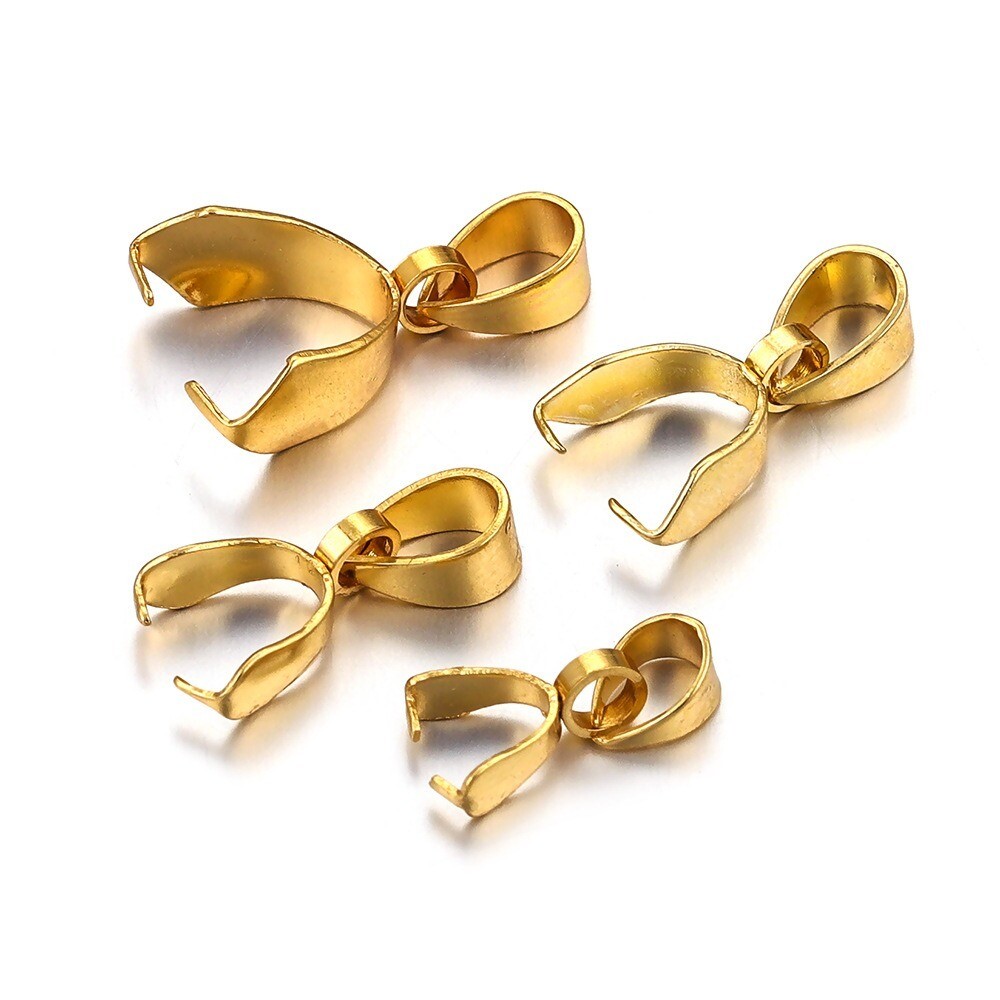 10cpcs Gold Silver Dangle Charm Bead Connector Pendant Connector | eBay