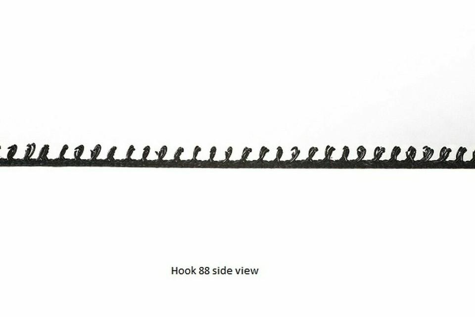 VELCRO® BRAND Black Hook & Loop Set- SEW-ON TYPE - BY THE YARD - CHOOSE ...