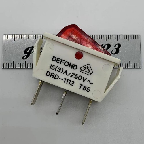 1pc DEFOND DRD-1112 Electric frying pan switch thick silver contact 15A ...