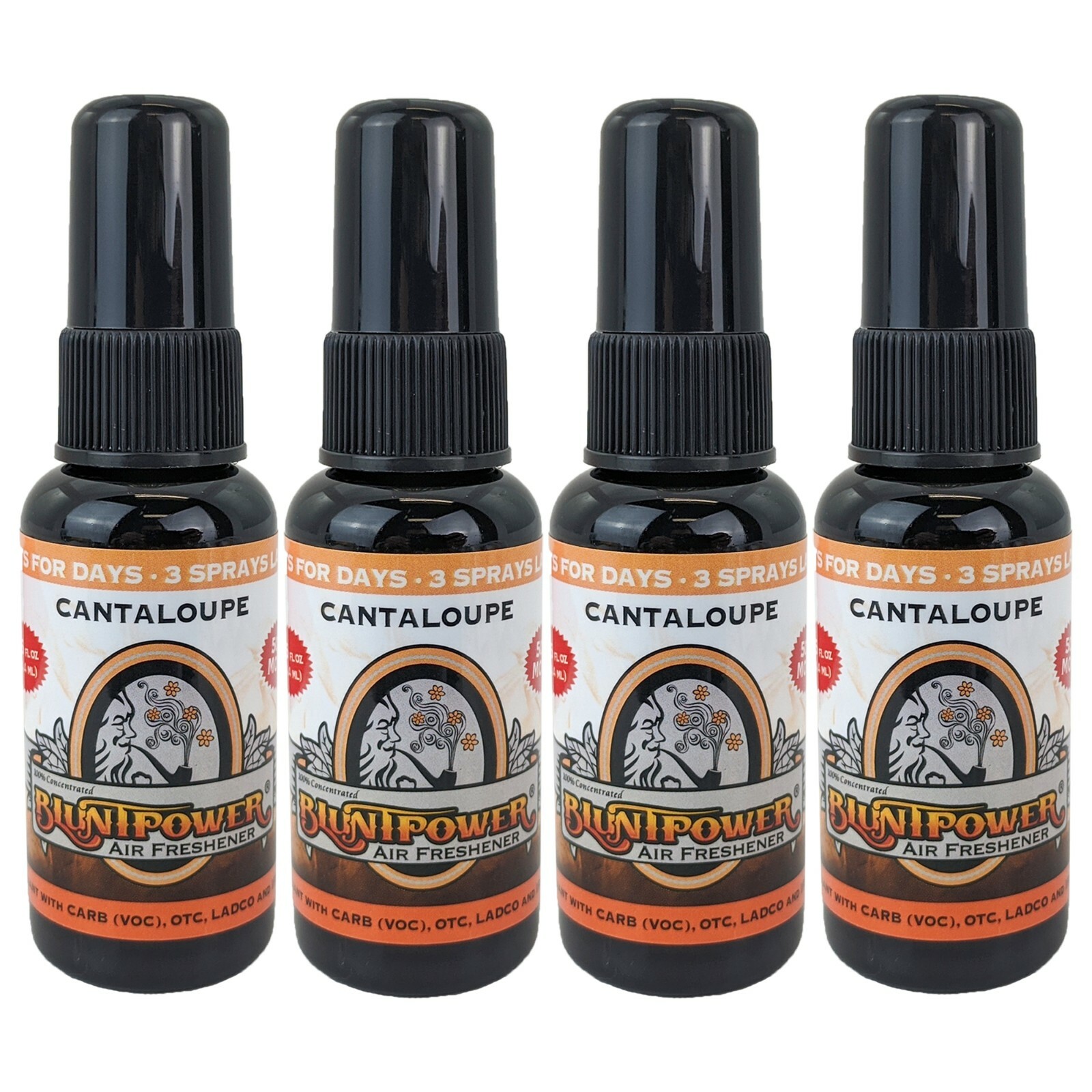 Blunt Power Spray 4 Pack You Choose - 1.5 Oz 50% More Air Freshener ...