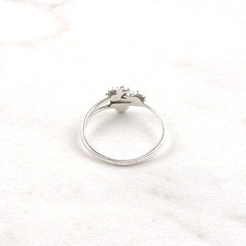 Sterling Silver Triple Flower Ring - Free Gift Packaging | eBay