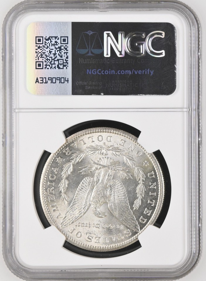 1887-S Morgan Dollar NGC Certified MS60 | eBay