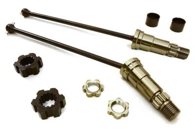 Universal Drive Shafts w/ +12mm Ext. Stub Axles (2) for Traxxas X-Maxx ...