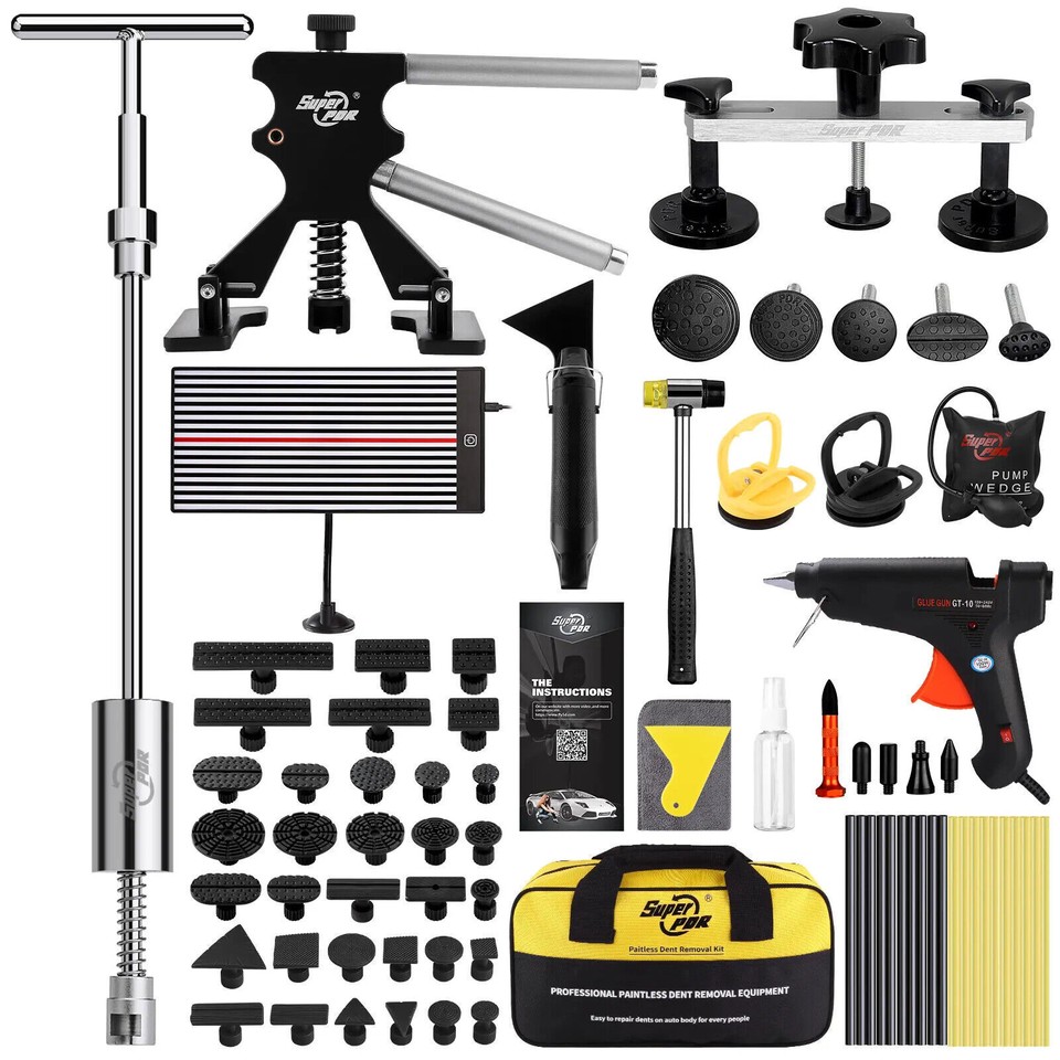 Professional Paintless Dent Removal Tools Car Dent Repair Kits Dent ...