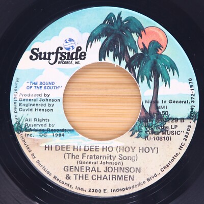 GENERAL JOHNSON & THE CHAIRMEN - HI DEE HI DEE HO / LOVER BOY - SOUL 45 ...