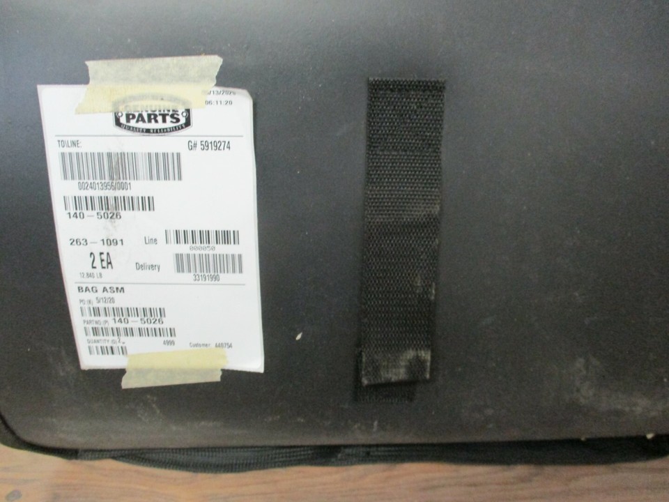 1 Genuine Toro 140-5026 Zero Turn Rear Grass Catcher Bag & Frame 79410 ...