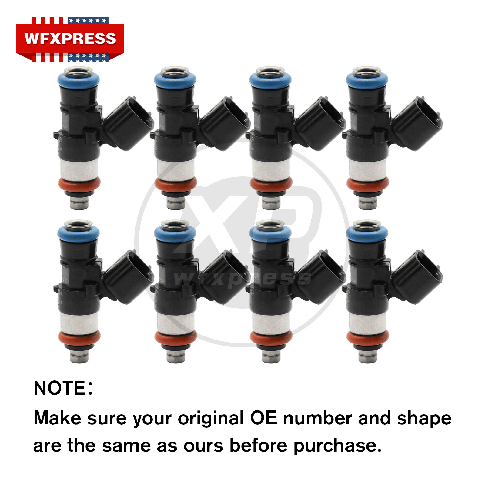 8Pcs 42LB Fuel Injectors For Bosch 06-15 Chevrolet Corvette LS3 L99 ...