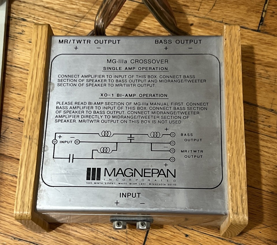 Magnepan Ribbon Tweeters/Loudspeakers MG-IIIA | eBay