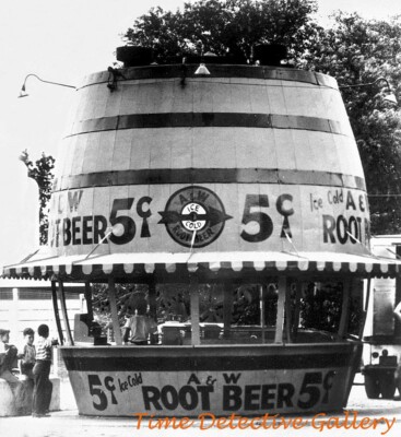 Original A&W Root Beer Stand, Lodi, California - Vintage Photo Print | eBay