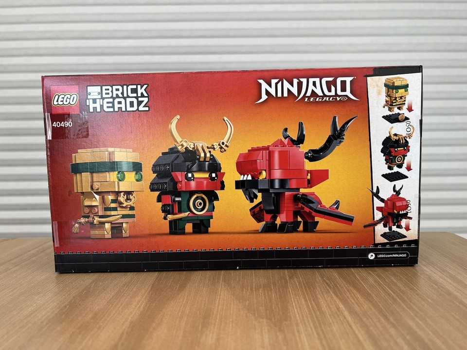 BRAND NEW LEGO BRICKHEADZ (40490): Ninjago 10th Anniversary (RETIRED ...