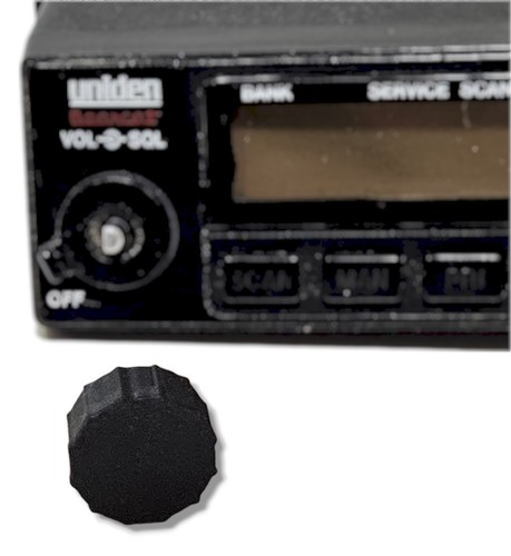 Volume Knob for Uniden Bearcat BC760XLT Police Scanner Fire Replacement ...