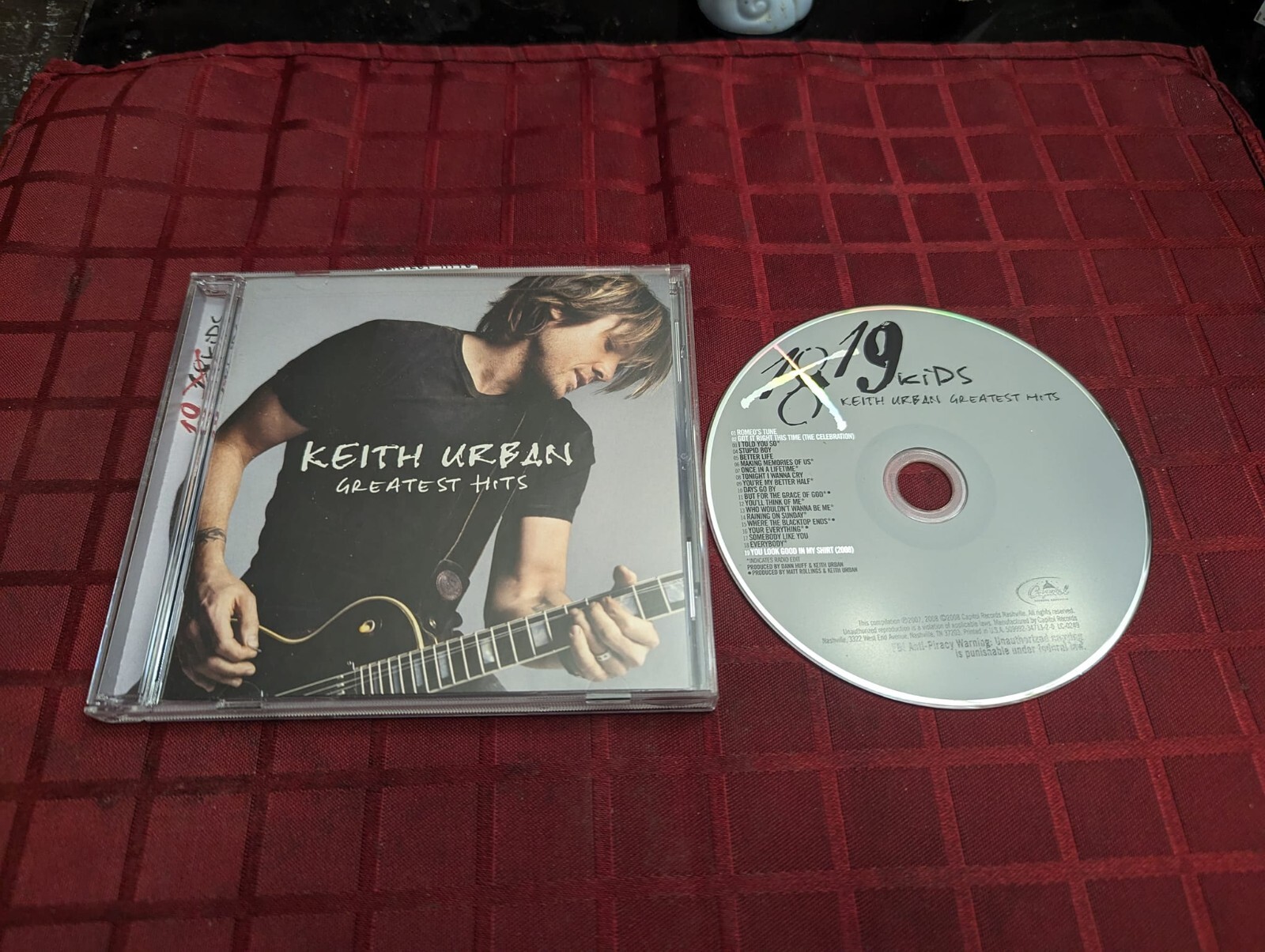 Greatest Hits by Keith Urban (CD, Aug-2008, Capitol/EMI Records) VG | eBay