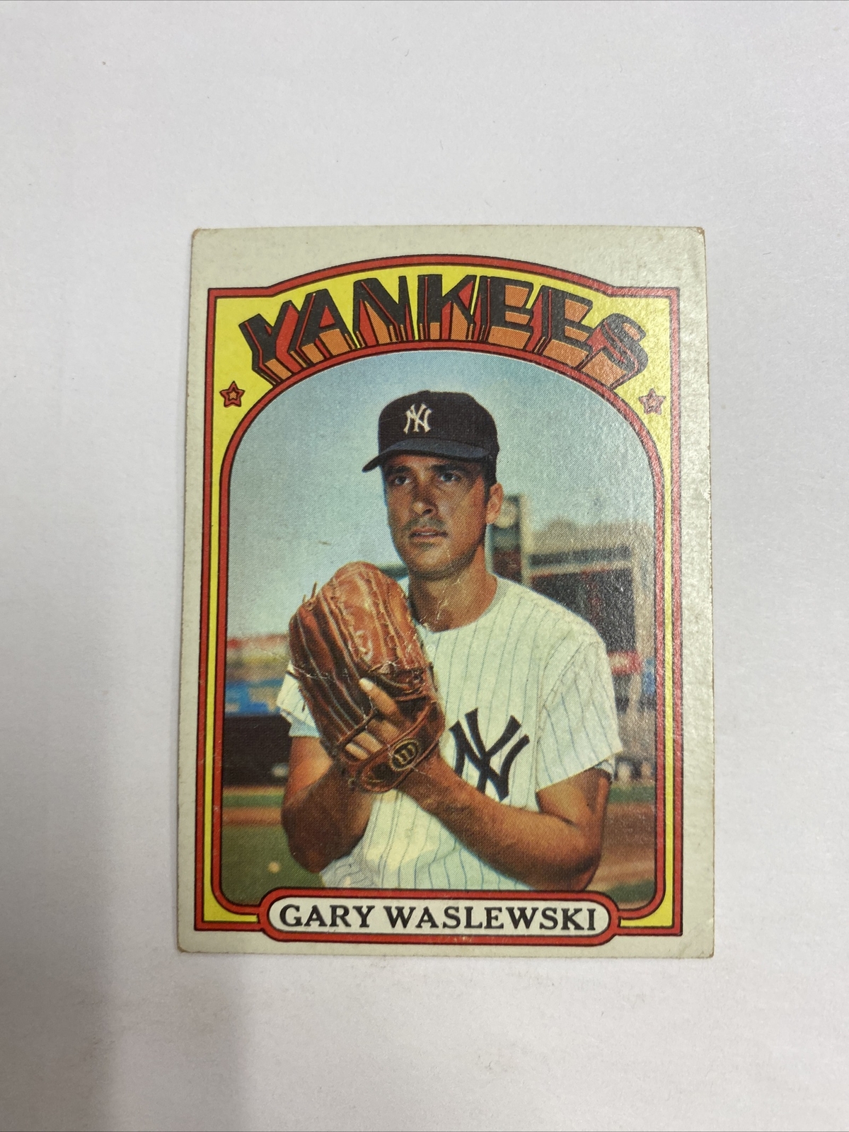 1972 Topps Baseball Gary Waslewski New York Yankees Card #108 | eBay