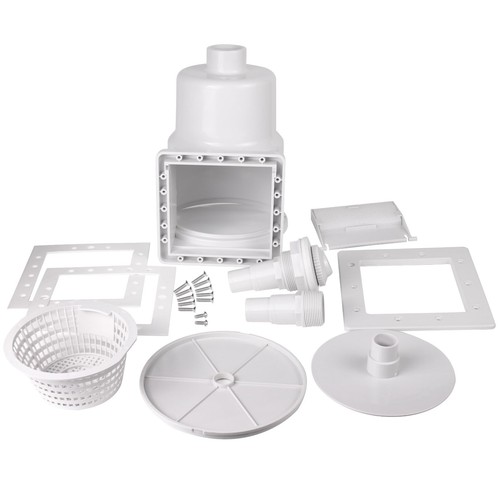 284102 Standard Thru-Wall Skimmer w/Return Fitting for Hayward Skimmer ...