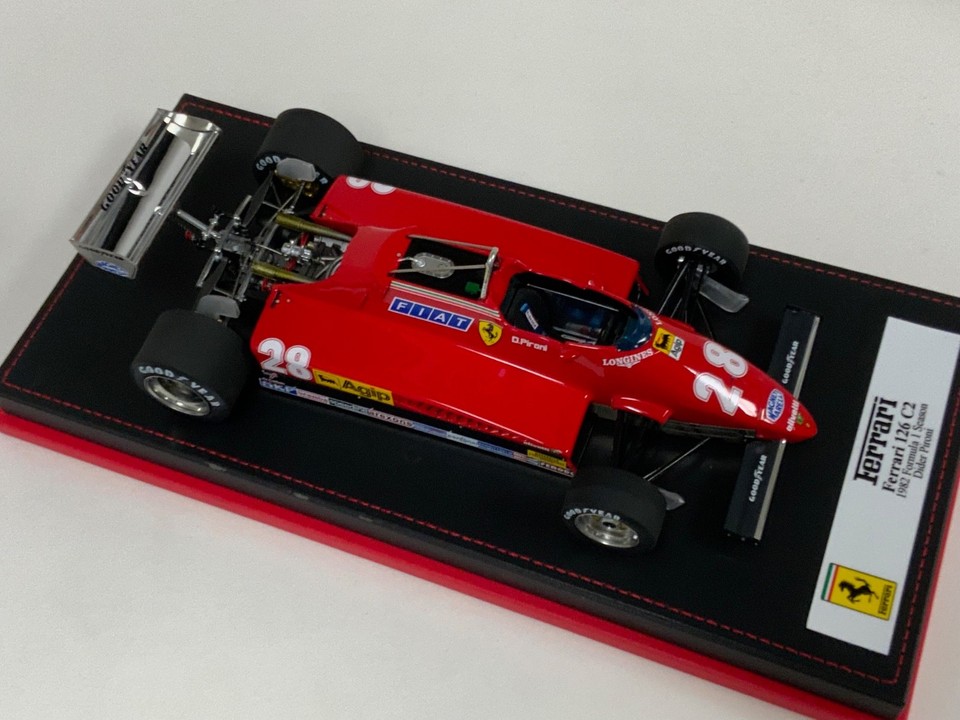 1/18 AB Models F1 Ferrari 126 C2 from 1982 F1 Season Didier Pironi on ...