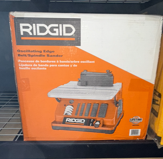 RIDGID Oscillating Edge Belt Spindle Sander Corded 120 Volt EB4424 | eBay