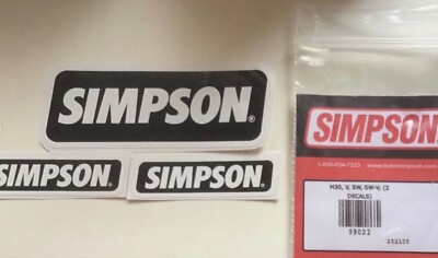 SIMPSON helmet 🇺🇸 M30 Star Wars /RX1 /genuine helmet decal kit ( inc P ...