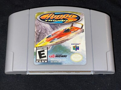 Hydro Thunder -GRAY- (Nintendo 64, 2000) Cleaned / Tested / Authentic ...