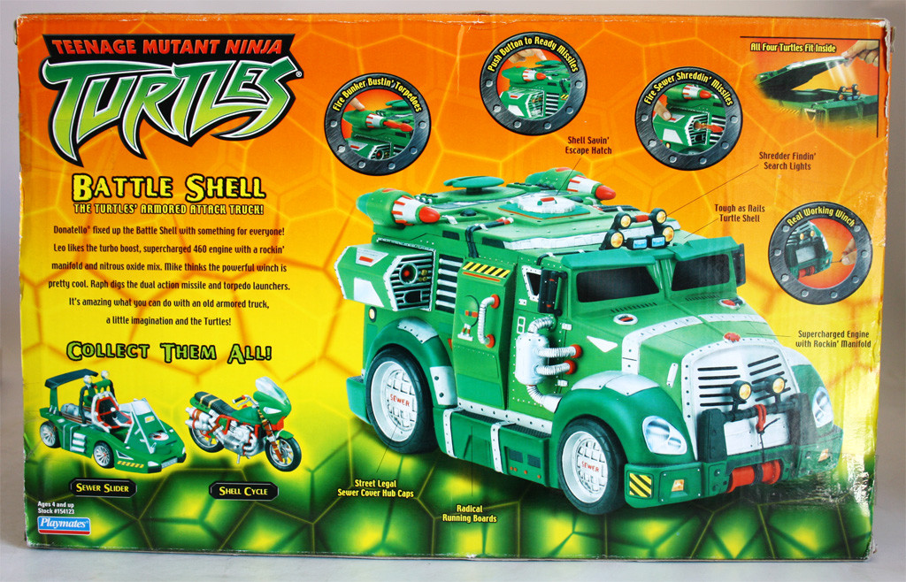Teenage Mutant Ninja Turtles Armored Truck LEGO Big Rig Snow Getaway