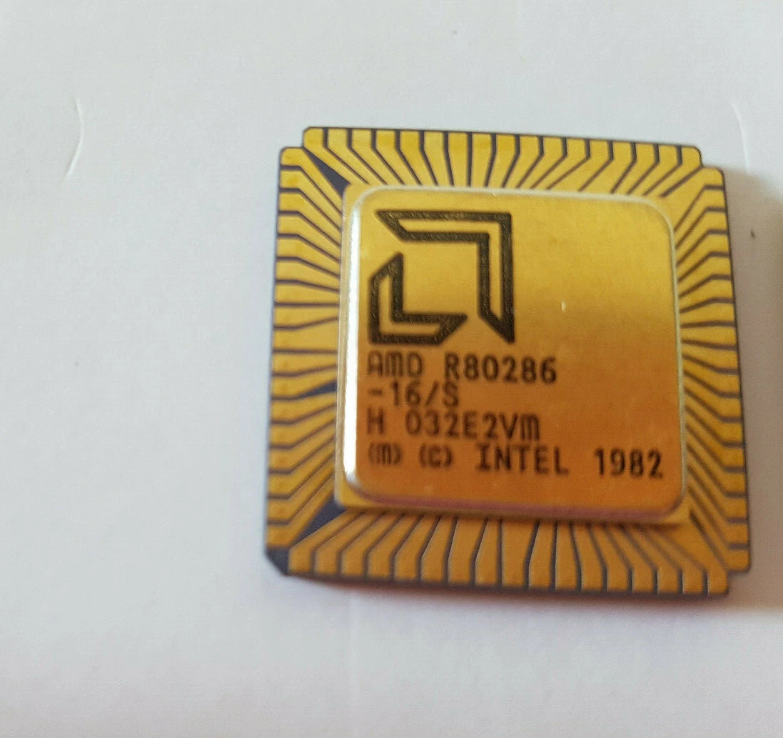 R80286-12/S LCC-68 Ceramic Package Gold 286 Vintage 16-bit , 41% OFF