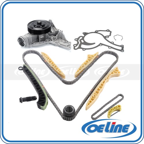 Timing Chain Kit Water Pump for Mercedes C Class CLK E ML R SLK 3.0L 3 ...