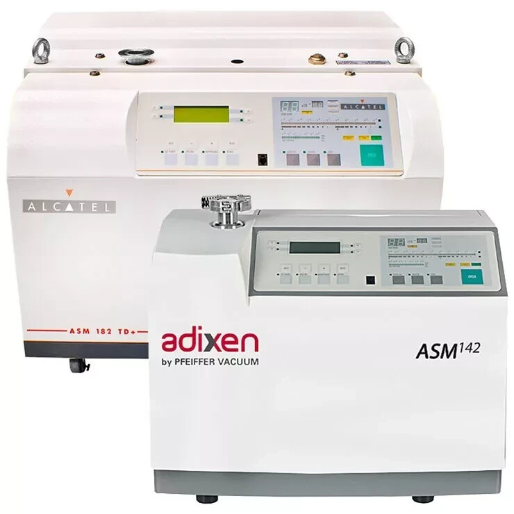 Pfeiffer Adixen ASM142HE Helium Leak Detector Helium Mass Spectrometer ...