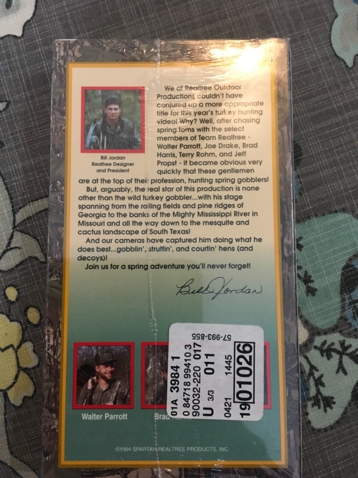 All-Stars Of Spring VHS VCR Video Tape Hunting Realtree Used | eBay