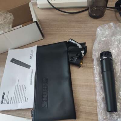 SM57 Wired Dynamic Instrument Microphone - SM57-LC open box not used | eBay