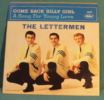 LETTERMEN, THE---COME BACK SILLY GIRL (Picture Sleeve Only) | eBay